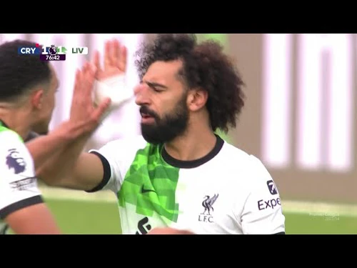 Mohamed Salah | 76ᵗʰ Minute Goal v Crystal Palace | SuperSport