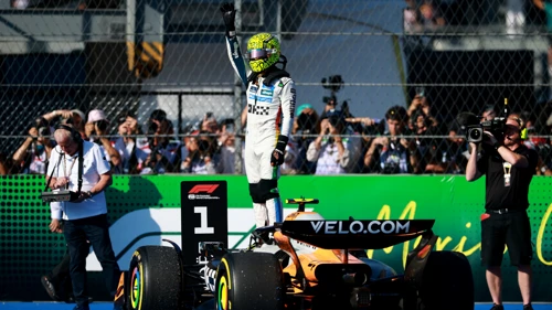 Calm Norris plans to stay relaxed after taking F1 title-race lead ...