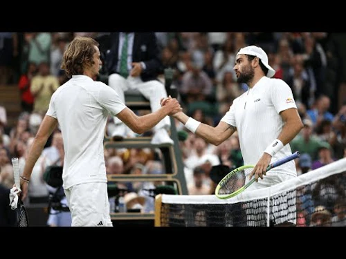 Matteo Berrettini v Alexander Zverev | Men's singles | 3rd Round | Highlights | Wimbledon ...