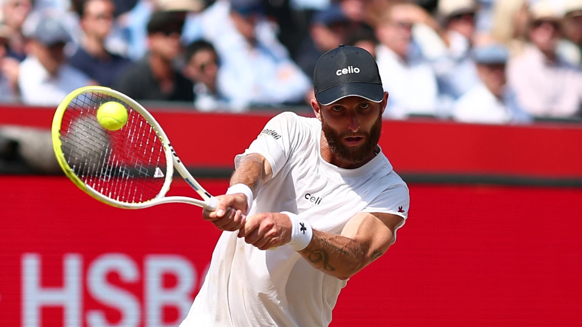 Moutet reaches first grasscourt semifinal after tense win over Tien ...