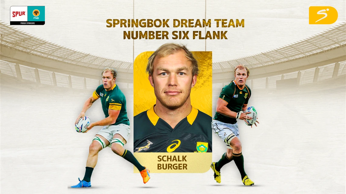 Burger edges Kolisi in Springbok Dream Team vote | SuperSport