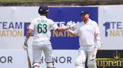 Record Ireland test score as Stirling, Campher hit tons | SuperSport
