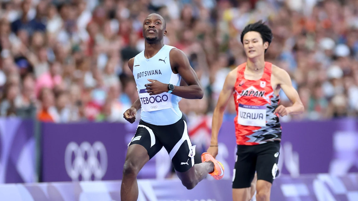 Tebogo beats Lyles to clock fastest 200m semi time | SuperSport