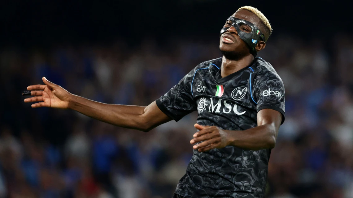 Osimhen sidelined with hamstring injury, confirm Napoli | SuperSport