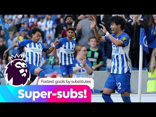 Top 10 quickest goals by substitutes | Premier League | SuperSport