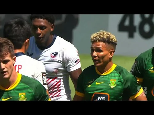 South Africa v USA | Match Highlights | World Rugby HSBC Sevens Series ...