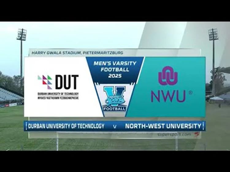 DUT v NWU | Match Highlights | Men's Varsity Football | SuperSport