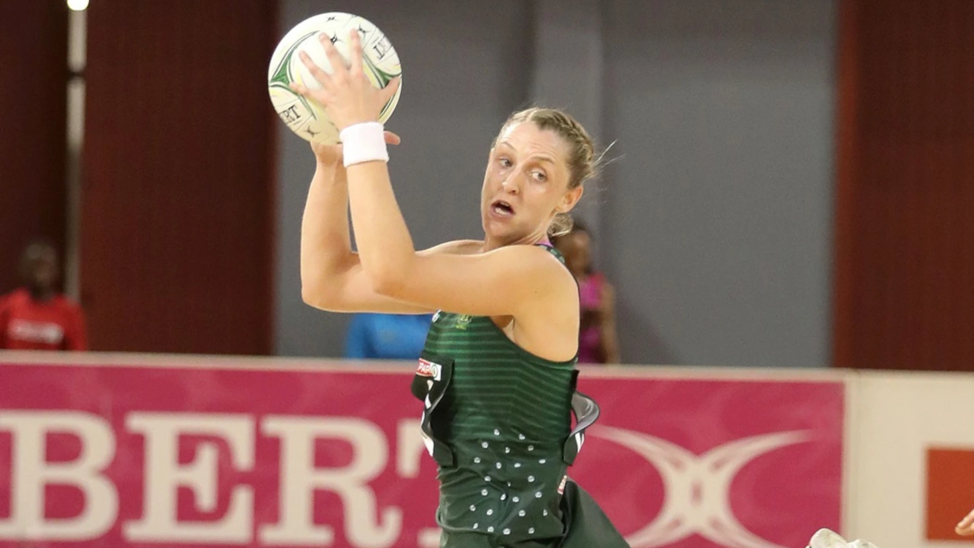 2011 MVP Burger volunteering at Netball World Cup | SuperSport
