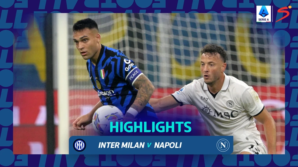 Inter v Napoli | Match Highlights | Italian Serie A Matchday 12 ...
