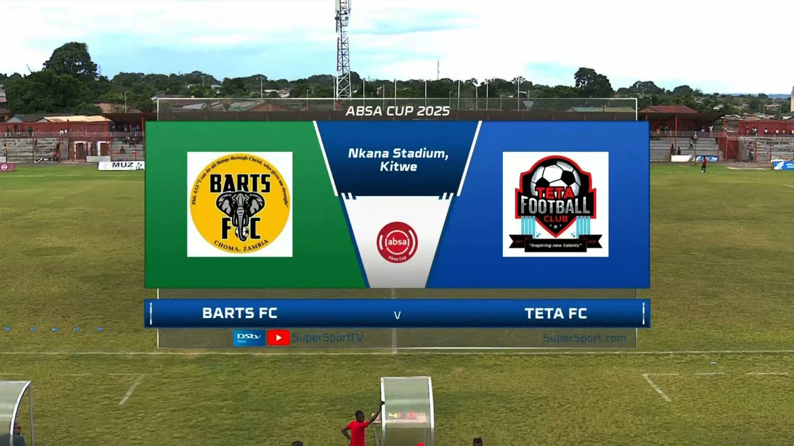 Barts FC v Teta FC | Match Highlights | ABSA Cup Zambia | SuperSport