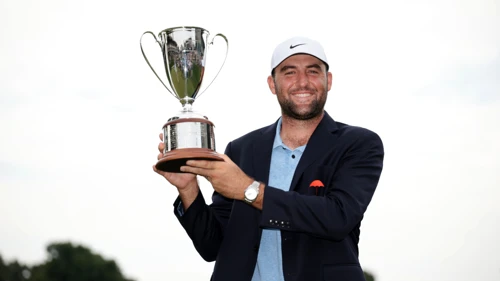 Scheffler downs Kim in playoff to win protest-hit Travelers ...