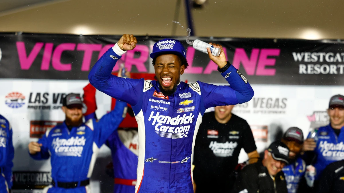 Rajah Caruth wins in Las Vegas for first Truck Series victory | SuperSport