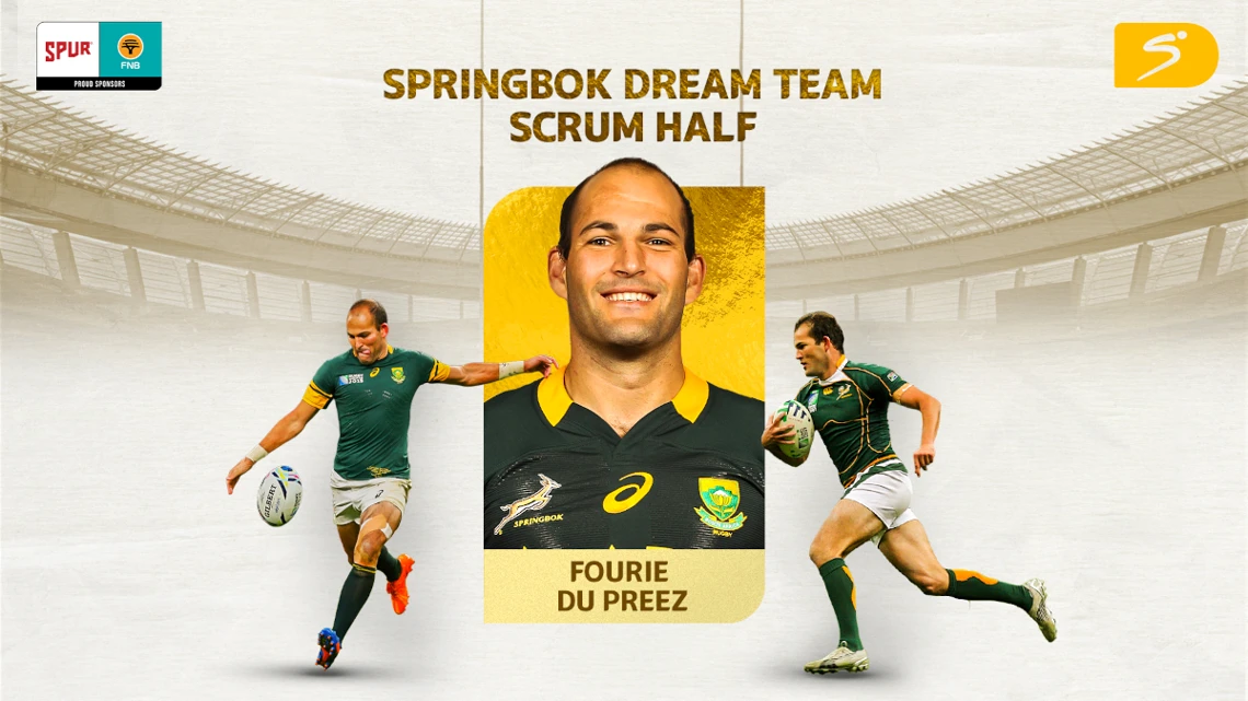 Fourie du Preez voted Springbok Dream Team scrumhalf | SuperSport