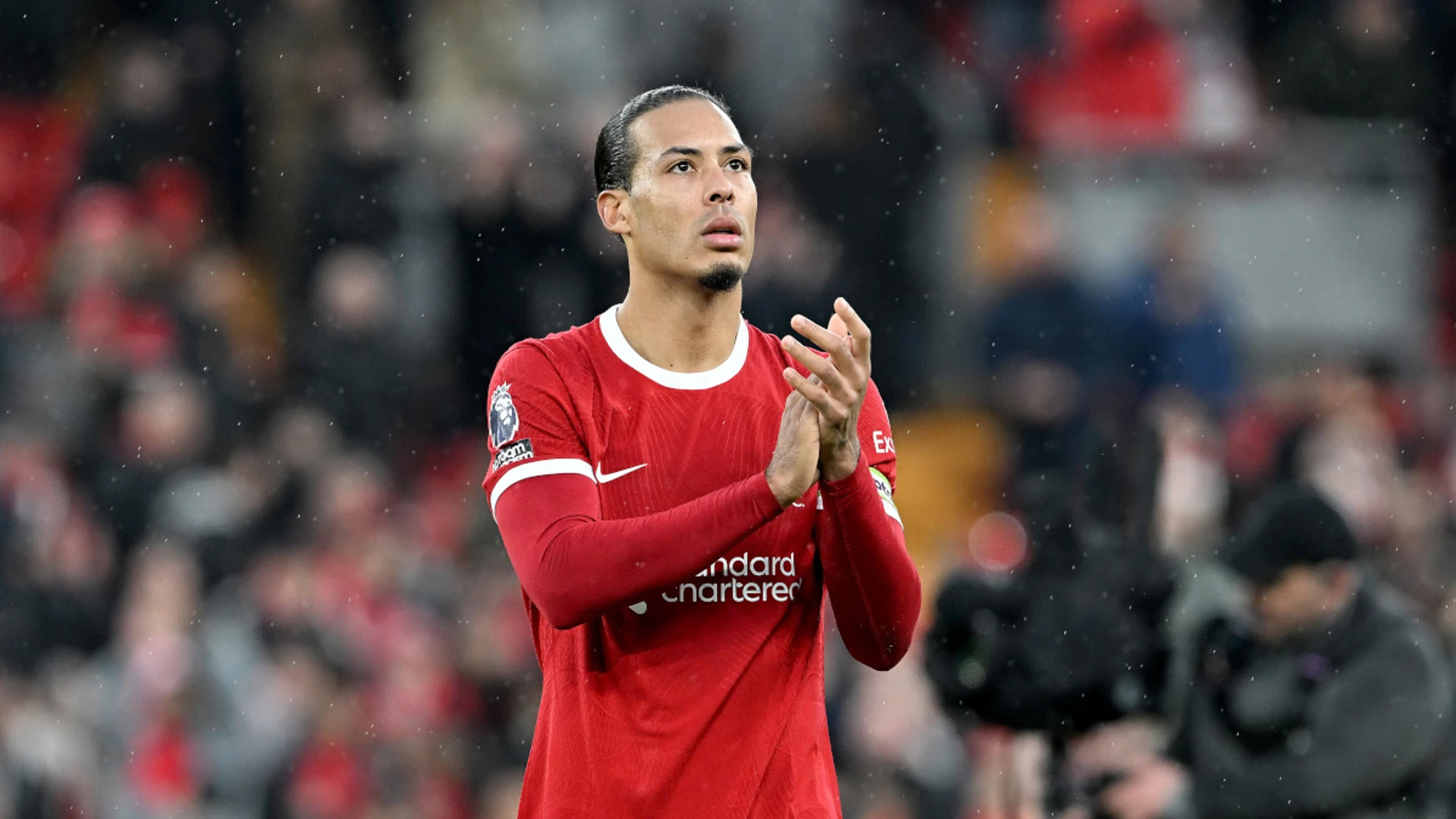 'Enjoy the ride' says Van Dijk as three-way Premier League title race ...