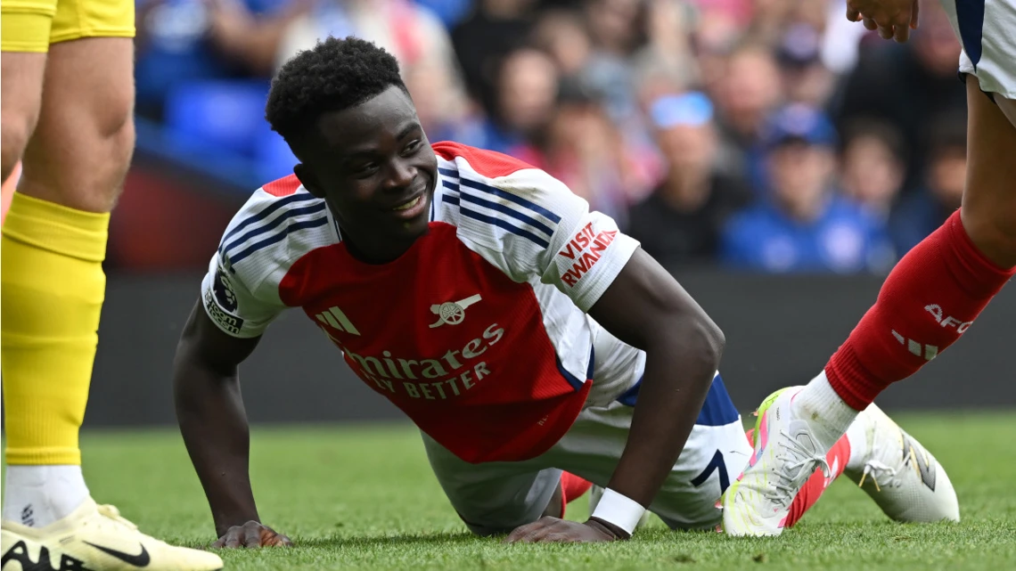 Saka injury 'nothing serious' as Arteta weighs Arsenal options | SuperSport