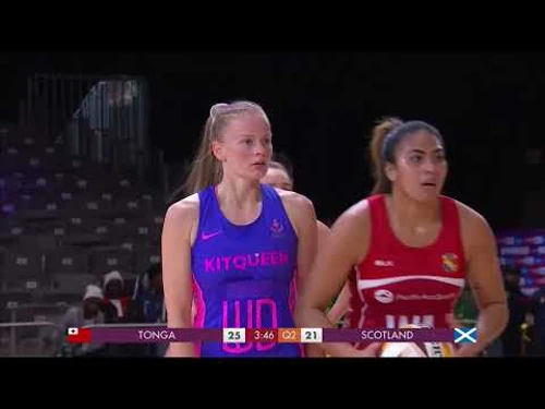 Tonga v Scotland | Netball World Cup Prelim Stage 2 | SuperSport