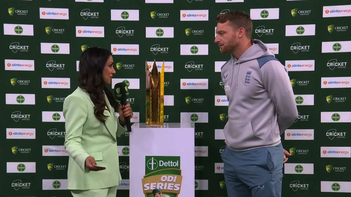 Australia v England | 3rd ODI | Post-match interview with Jos Buttler ...
