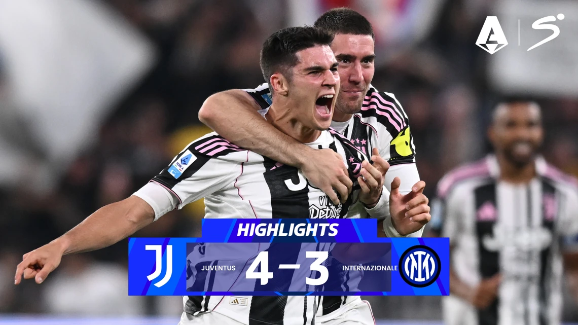 Juventus v Inter | Match Highlights | Italian Serie A Matchday 3 ...