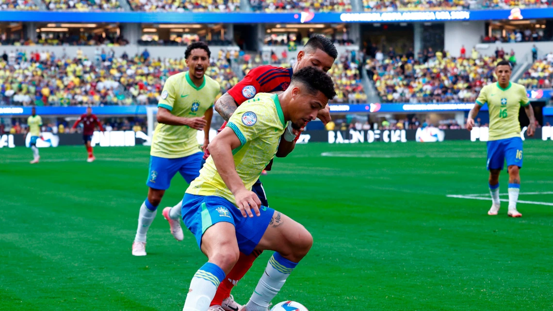 Brazil frustrated by Costa Rica, Colombia beat Paraguay at Copa ...