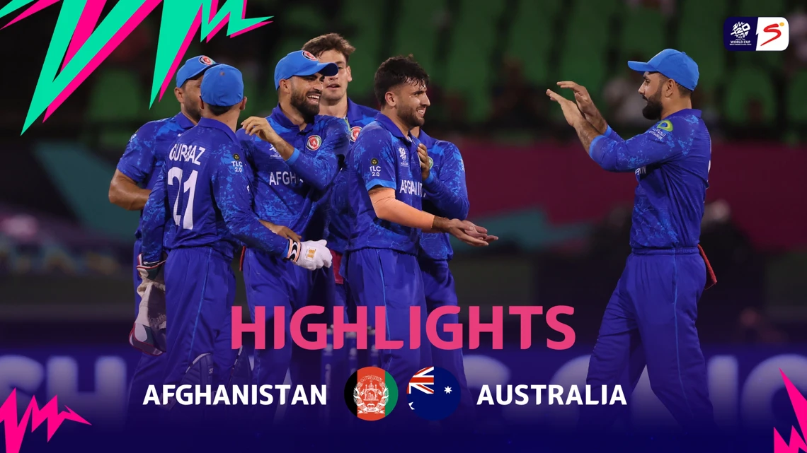 Afghanistan v Australia | Match Highlights | ICC T20 World Cup Group A ...