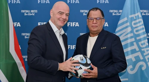 SAFA boss meets Fifa President | SuperSport