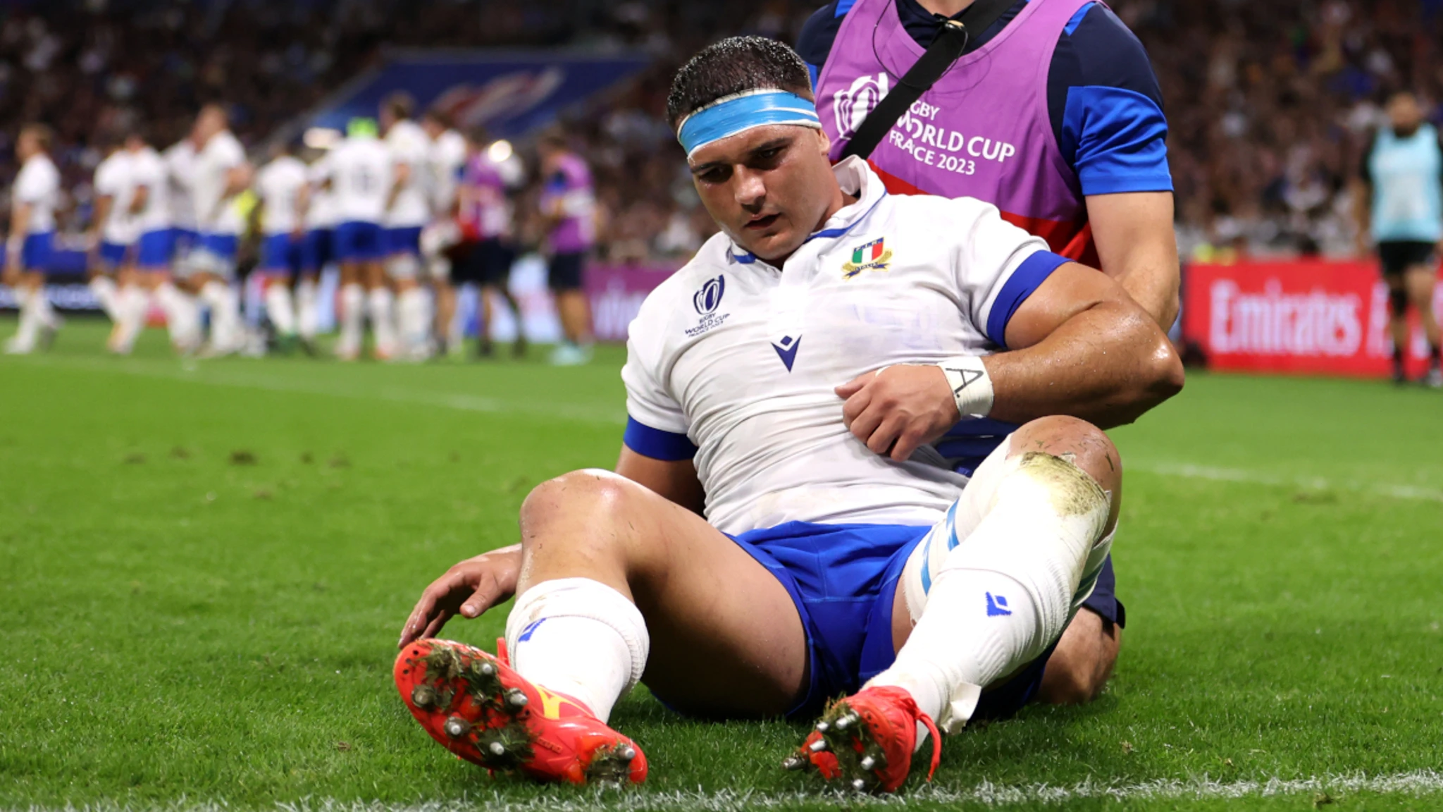 Italy lose prop Fischetti for key France Rugby World Cup match | SuperSport
