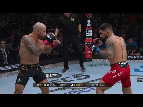 Alexander Volkanovski v Ilia Topuria | Flight Highlights ...
