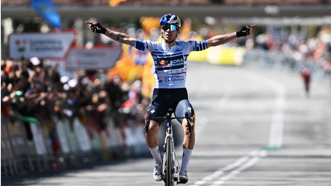 Roglic claims Tour of Catalonia triumph with solo stage seven win ...