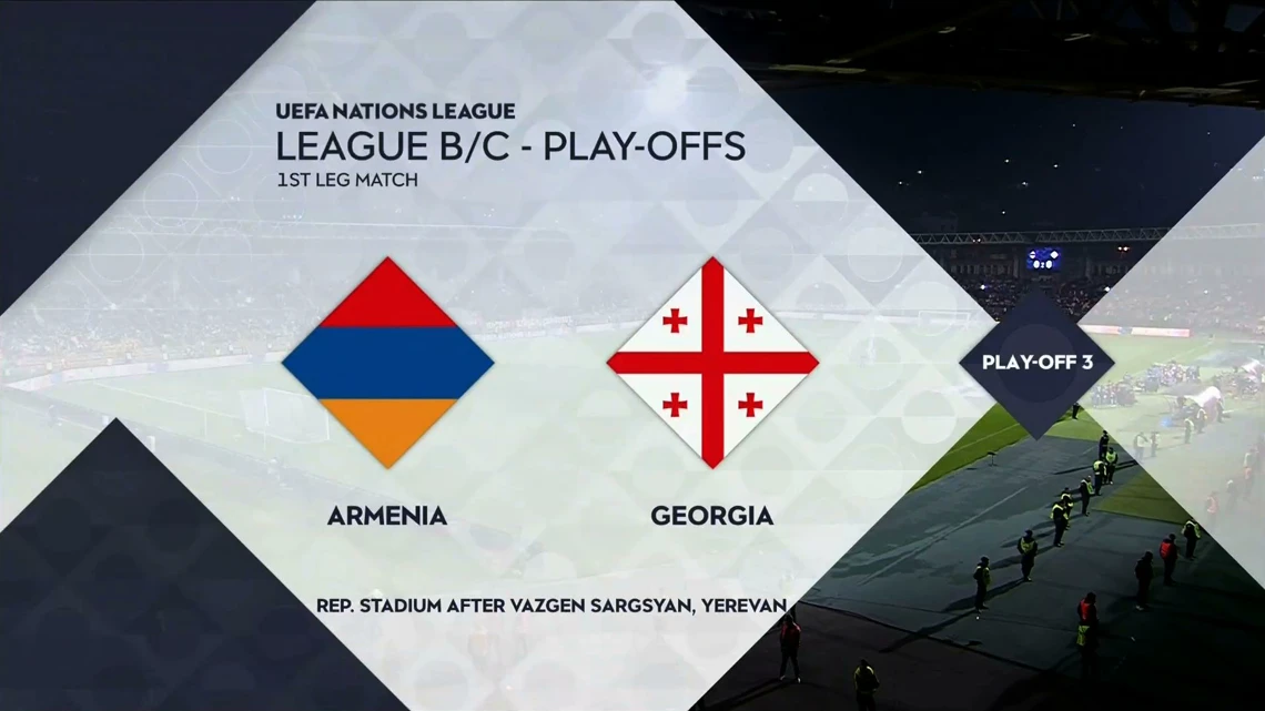 Armenia v Georgia | Match Highlights | UEFA Nations League | SuperSport
