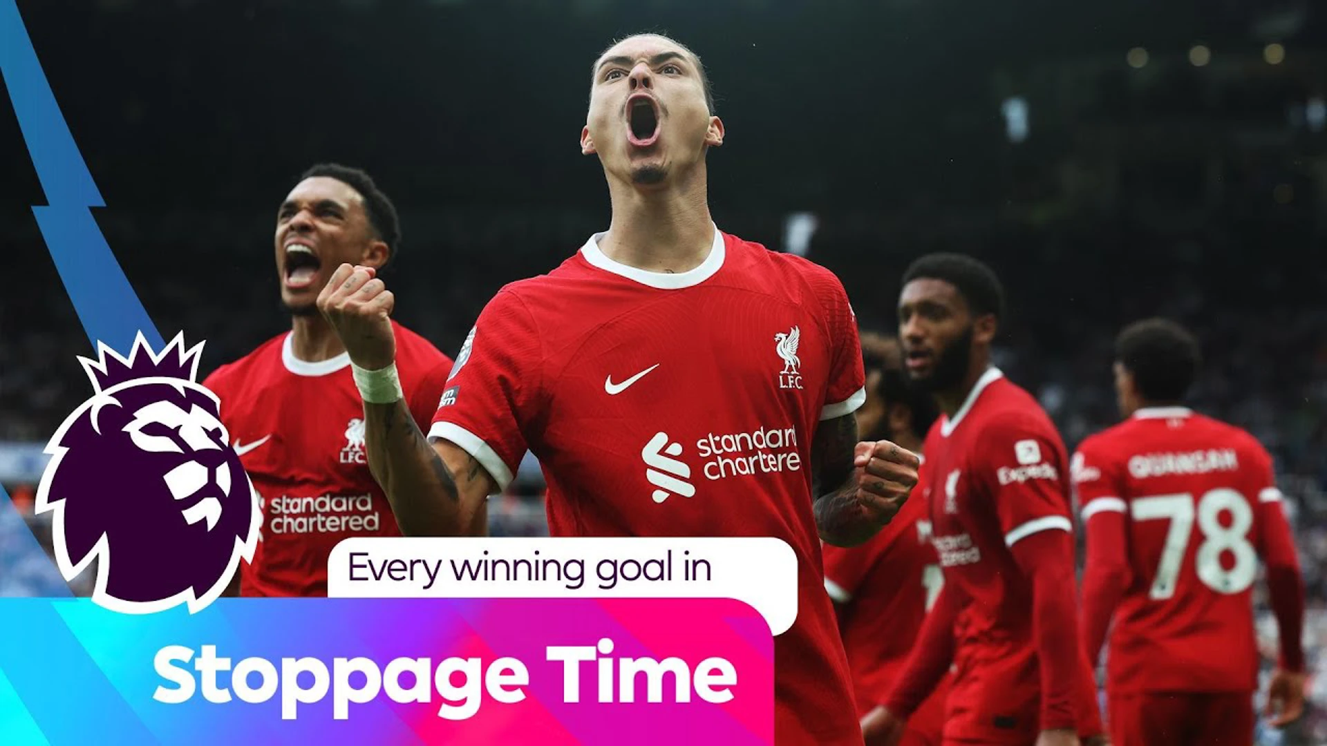 Every stoppage-time winning goal in the 2023/24 season | Premier League ...